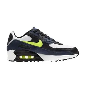 Nike Air Max 90 Leather Gs Sneakers - Blue