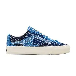 VANS Fdmtl X Old Skool 36 Engineered Knit Sashiko Pack Sneakers - Blue