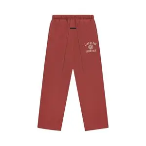 Fear Of God Fleece Relaxed Sweatpants - Red