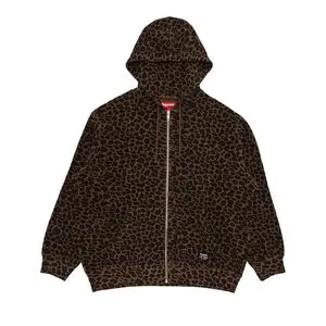 Supreme Hooded Zip Up Thermal - Multicolor