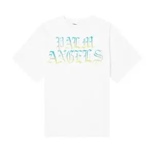Palm Angels Hue Gothic Logo T-shirt - White