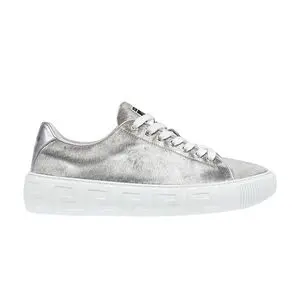 Versace Greca Pony Hair Sneakers - Grey