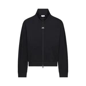 COURREGES Logo Embroidered Track Jacket