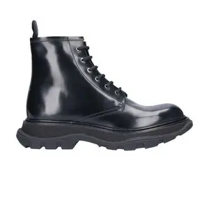 Alexander McQueen Lace-up Combat Boots