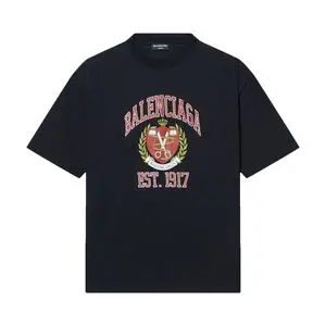 Balenciaga Oversized T-shirt - Blue