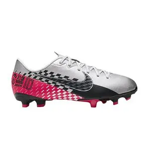 Nike Neymar Jr. X Mercurial Vapor 13 Academy Mg Gs Soccer Cleats - Silver