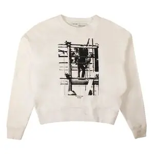 Off-White Graphic Print Sweatshirt - White