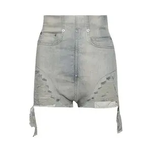 Rick Owens Denim Shorts For Women