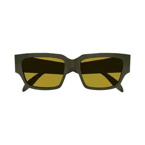 Alexander McQueen Square Frame Sunglasses - Green