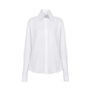 Balmain Embellished Poplin Shirt