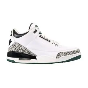 JORDAN 3 Retro 'oregon Pit Crew Home' 2011 Sample - White