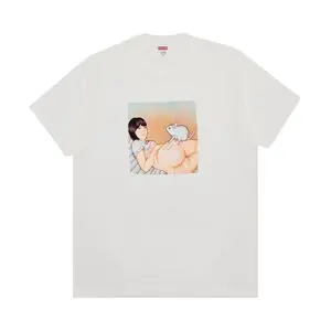 Supreme Mouse Tee - White