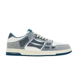Amiri Skel Top Low 'vintage Denim Slate - Blue