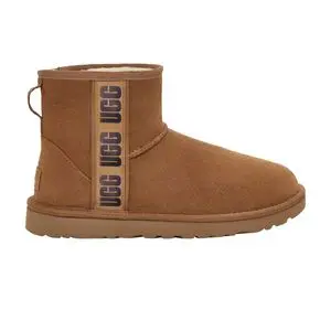 UGG Classic Mini Side Logo Ii Suede Boots