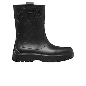 Dior Garden Oblique Embossed Rain Boots
