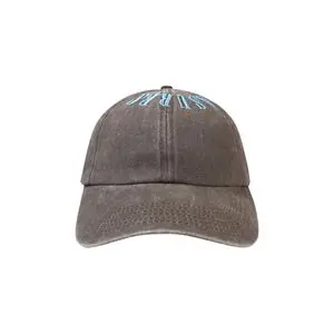 PLEASURES Onyx Crown Washed Cap - Brown