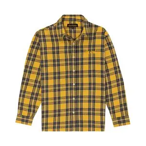Drew House Scribble Long-sleeve Button-up Core Plaid Shirt