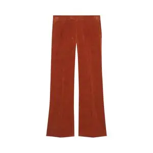 Gucci Flared Velvet Trousers
