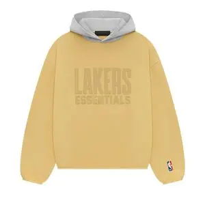 Fear Of God X Nba Los Angeles Lakers Hoodie - Yellow