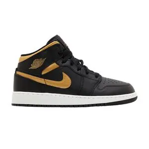 JORDAN 1 Mid Gs Sneakers - Black