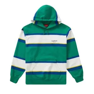 Supreme Stripe Hooded Sweatshirt