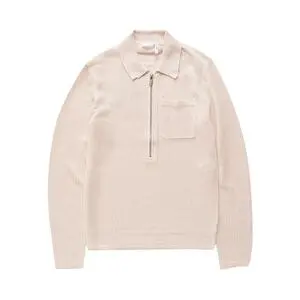 Helmut Lang Long-sleeve Zip Polo Sweater