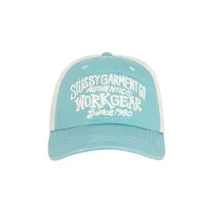 StÜssy Low Profile Workgear Strapback - Teal