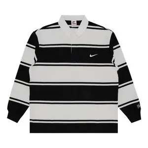 Supreme X Nike Stripe Rugby - Black