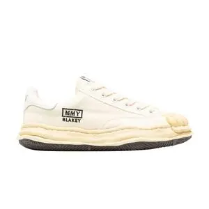Mihara Yasuhiro Blakey Og Sole Canvas Low - White