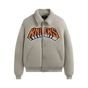 Kith Empire Wool Coaches Jacket - Grey