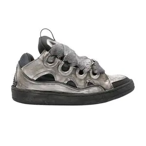 LANVIN Curb Sneakers - Silver