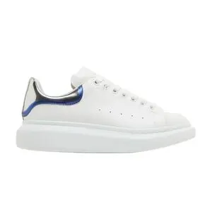 Alexander Mcqueen Silver Tone Sneakers For Men