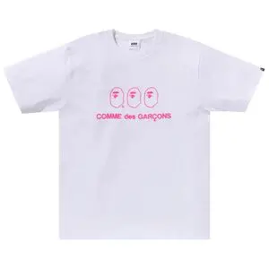 A BATHING APE X Comme Des Garçons Osaka Tee #1 - White