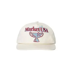 MARKET 1990 5-panel Cap - Cream
