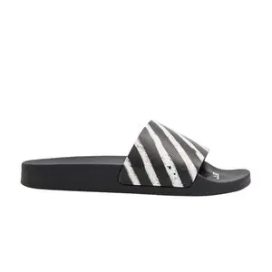 Off-White Graffiti Sliders - Black