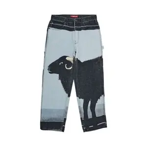 Supreme X Damien Hirst Painter Jean - Black