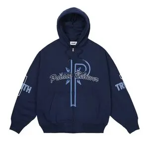 PALACE Believer Zip Hood - Blue