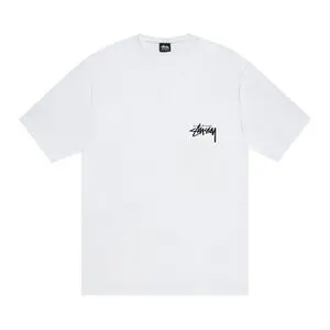 StÜssy Stock Dog Tee - White