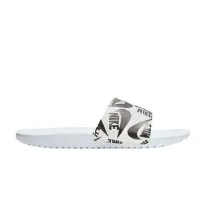 Nike Kawa Slide Se Jdi Gs 'all-over Sketch - Grey