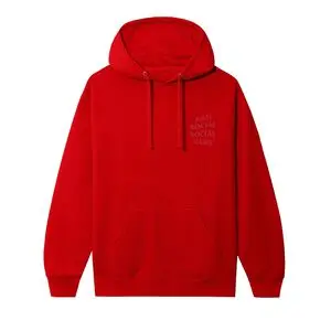 ANTI SOCIAL SOCIAL CLUB Analogous Hoodie - Red