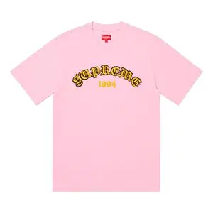Supreme Old English Glow Short-sleeve Top - Pink