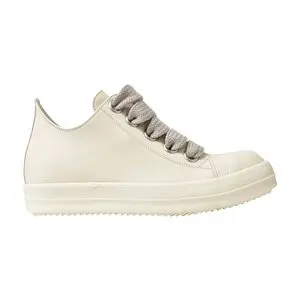 Rick Owens Porterville Jumbo Laced Low Sneakers - White