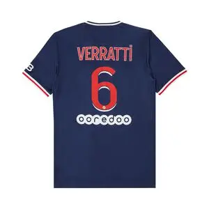 PARIS SAINT-GERMAIN Verratti #6 Home Stadium Jersey