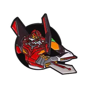 TV Neon Genesis Evangelion Enamel Pin - Multicolor