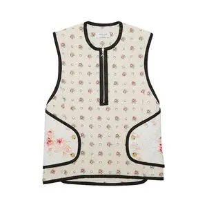 MARINE SERRE Boutis Armor Vest - White