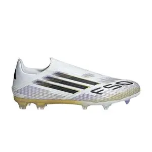 Adidas Adizero F50 League Laceless Fg Mg Soccer Cleats - White