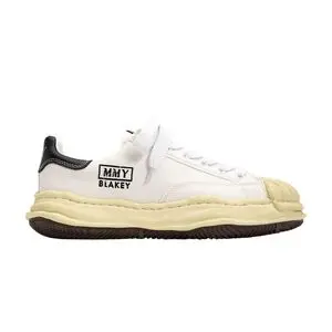 Mihara Yasuhiro Blakey Og Sole Vintage Canvas Low Top Sneakers - White