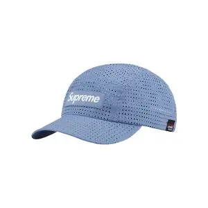 Supreme Perforated Camp Cap - Blue