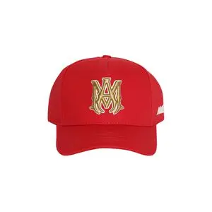 Amiri Outline Canvas Baseball Cap - Red