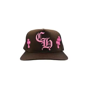 Chrome Hearts Cross Patch Baseball Cap - Brown